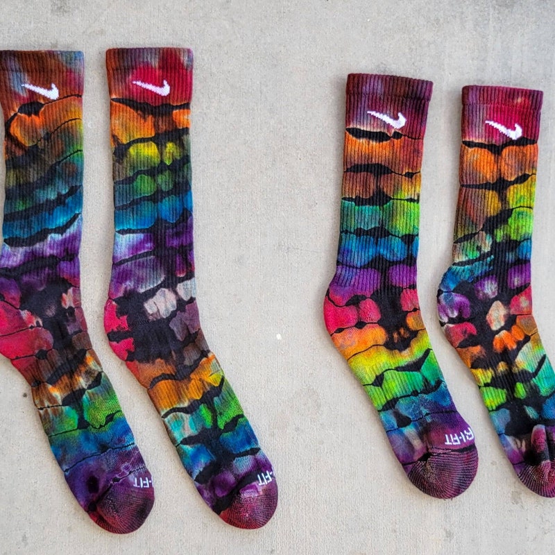 Tie Dye Socks - Etsy