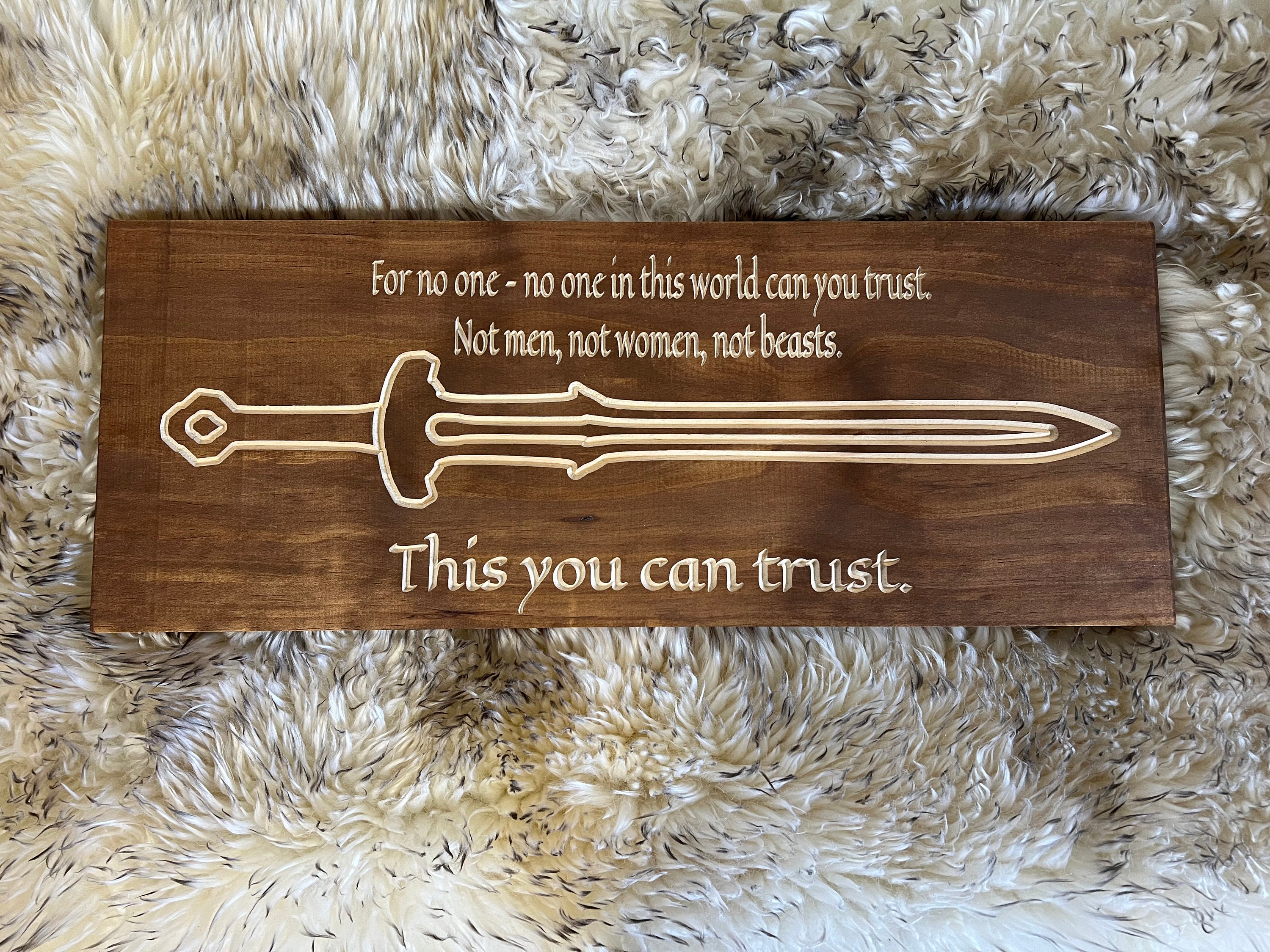 Conan the Barbarian Wood Carved Sign - Etsy
