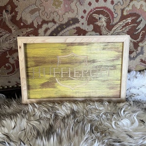 Hufflepuff Hogwarts House Sign - Etsy