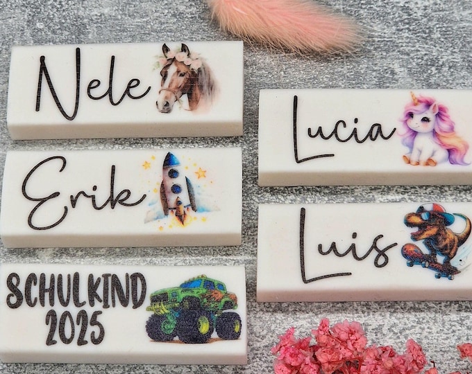 Mini Alphabet Letters Erasers for Kids, Preschool ABC Learning Toy ...