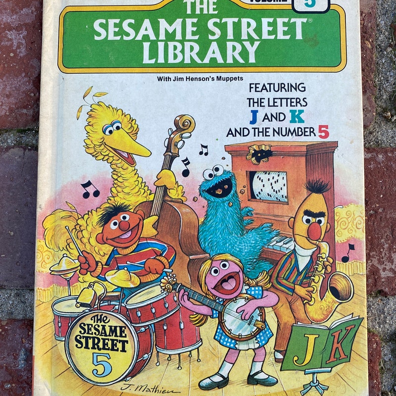 Sesame Street Books - Etsy