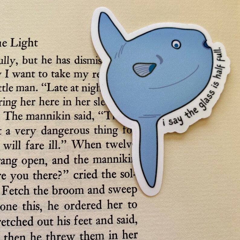 Optimist Sunfish Vinyl Sticker | Funny | Weird Animals | Water ...