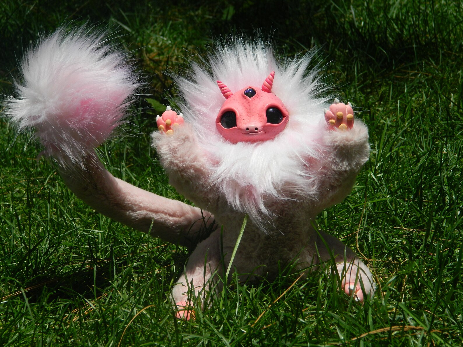 Dragon Art Doll Posable Plush Fantasy Creature Poseable Snake - Etsy