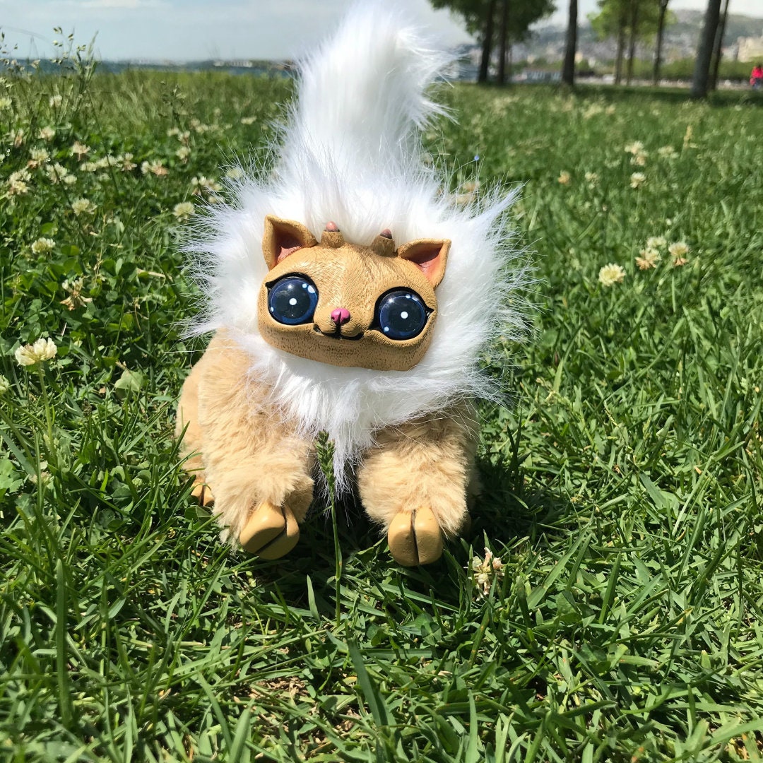 Posable Art Doll Ooak Fantasy Creature Cat , Cute Kitten Doll - Etsy ...