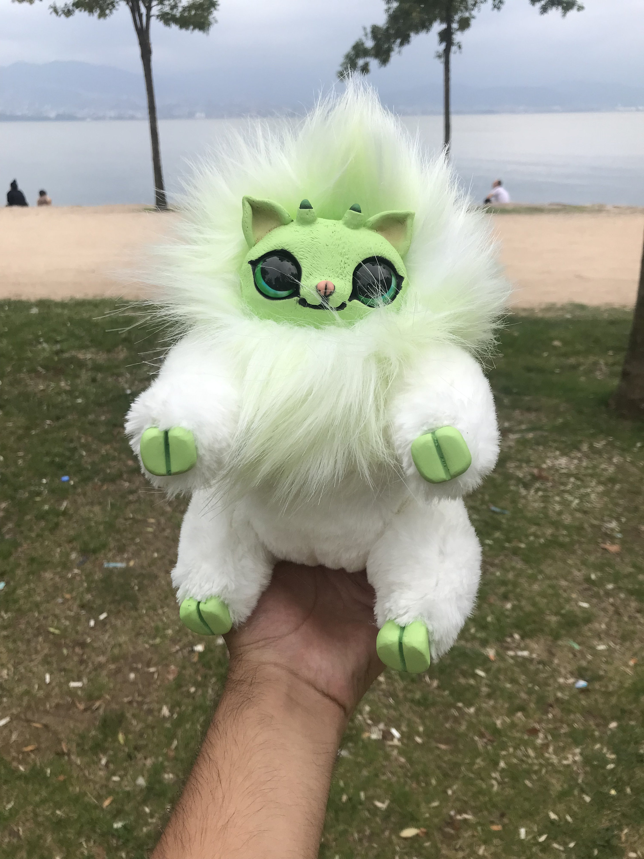 Totem Cosplay Animals Mythological Critter Green White Art - Etsy