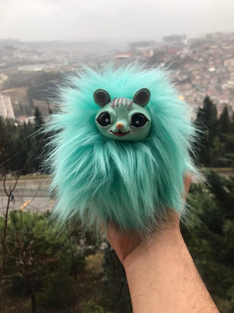 Adorable Small Baby Fantasy Creature Plush Art Doll Poseable | Etsy