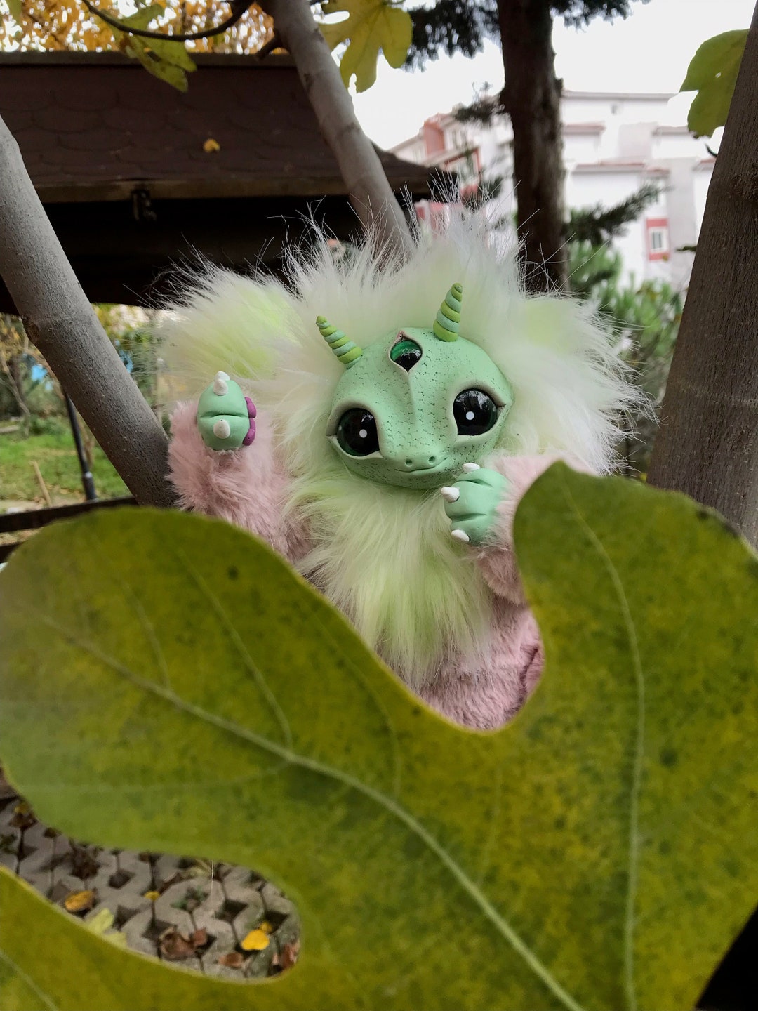 Poseable Dragon Doll, Handmade Plushie Animal - Etsy