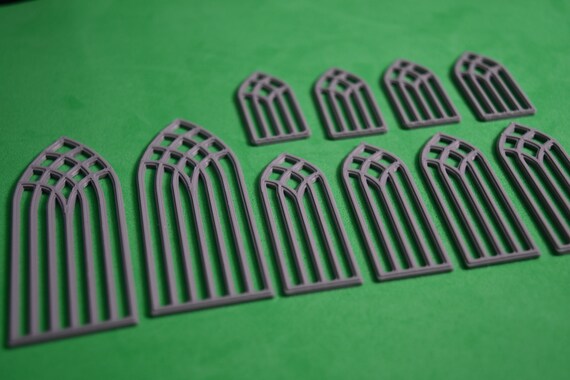 Miniature Windows Gothic Gaming Terrain Diorama Dollhouse - Etsy