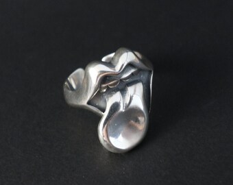 Silver Tongue Ring - Etsy