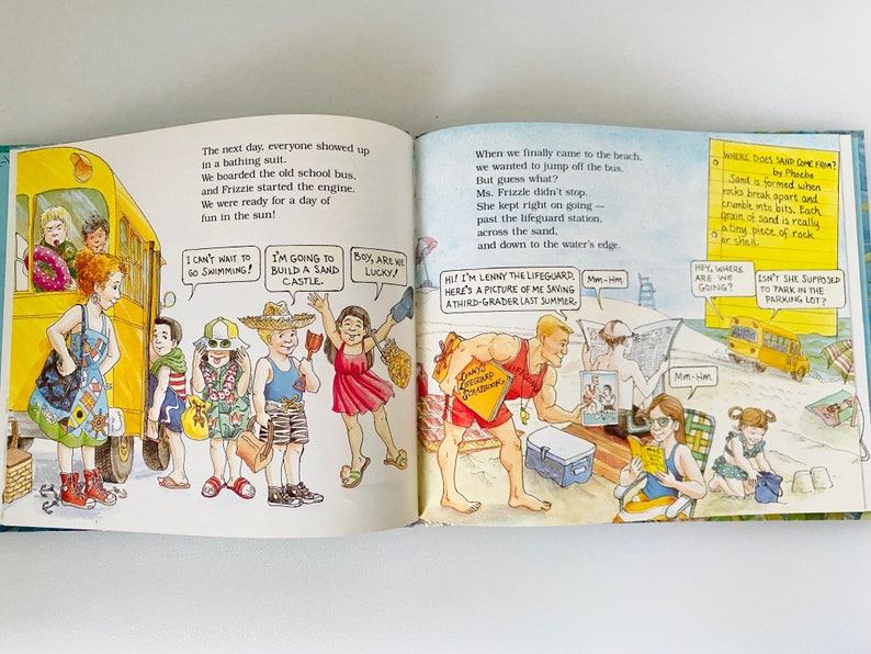 The Magic School Bus On The Ocean Floor By Joanna Cole First Etsy