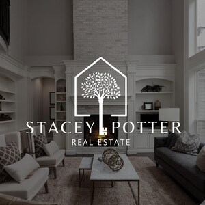 Tree House Premade Logo, Real Estate Agent Branding, Realtor Logo, Real ...