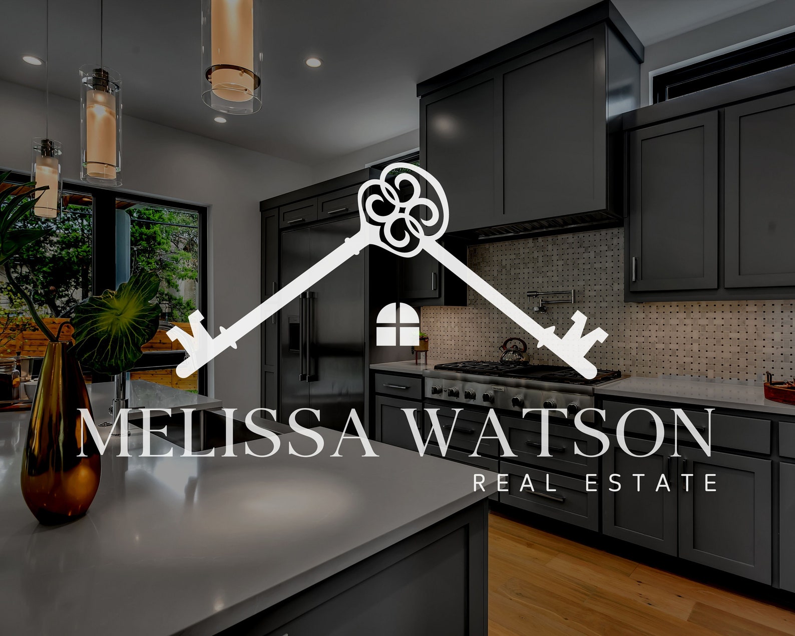 Real Estate Rose Gold Logo Design Realtor Agent Logo Submark - Etsy