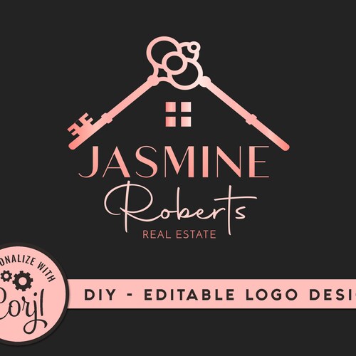 Realtor Logo Design Real Estate Logo and Branding Template - Etsy