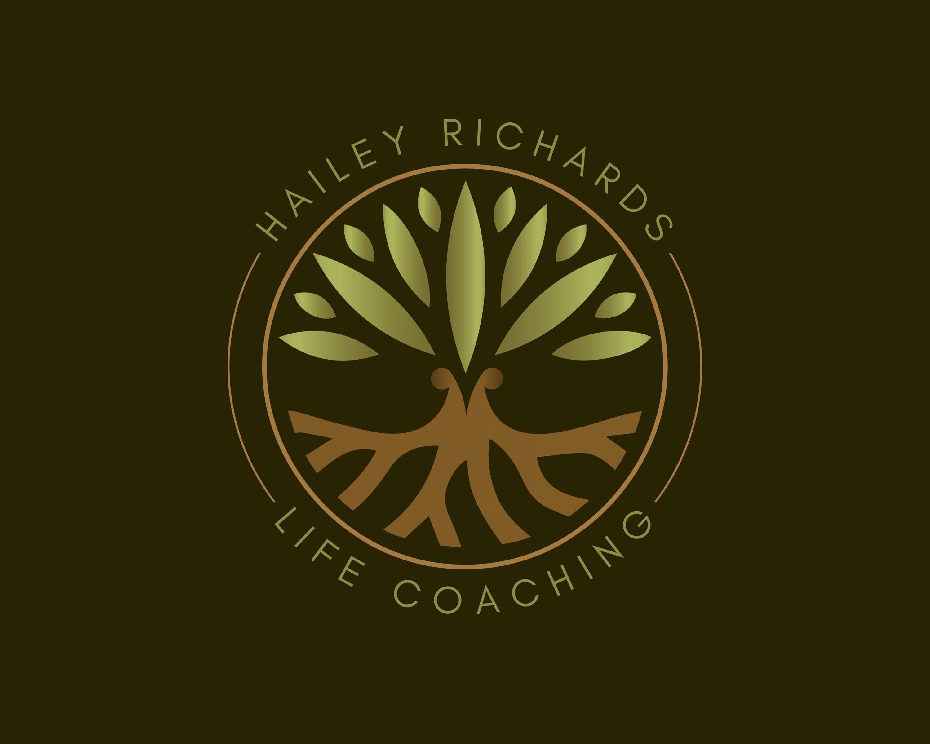 Premade Logo Design - Tree of Life Spiritual Green and Earth Wellness ...