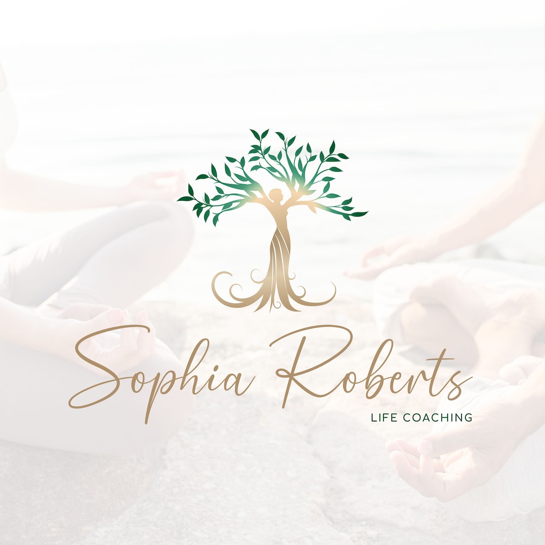 Tree of Life Logo Design, Wellness Logo, Premade Yoga Logo Design, Logo ...