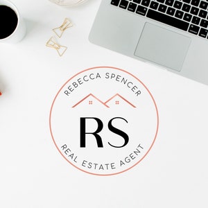 Real Estate Rose Logo Design I Will Manually Add Your Business Name and ...