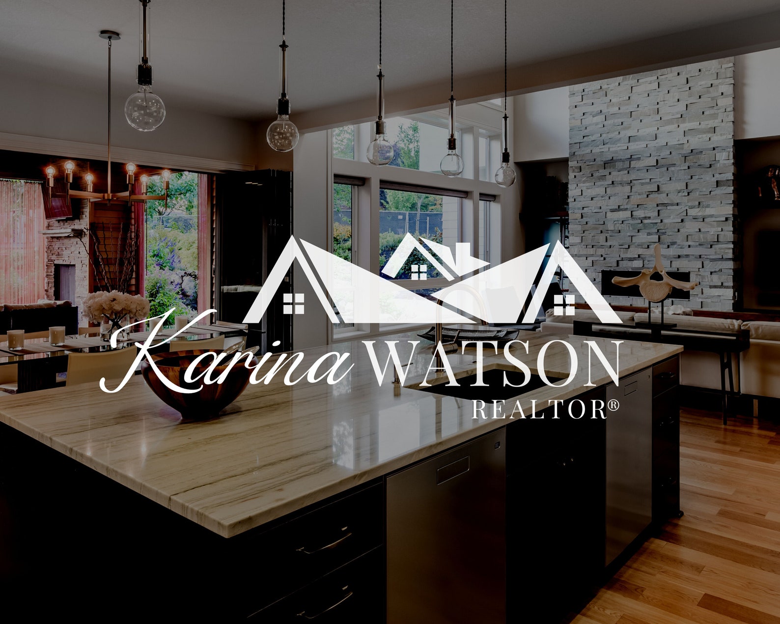 Editable Realtor Logo Design DIY Logo Canva Template Real - Etsy