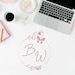 Bella Logo Design is a Premade Logo Customized for You, Rose Gold ...