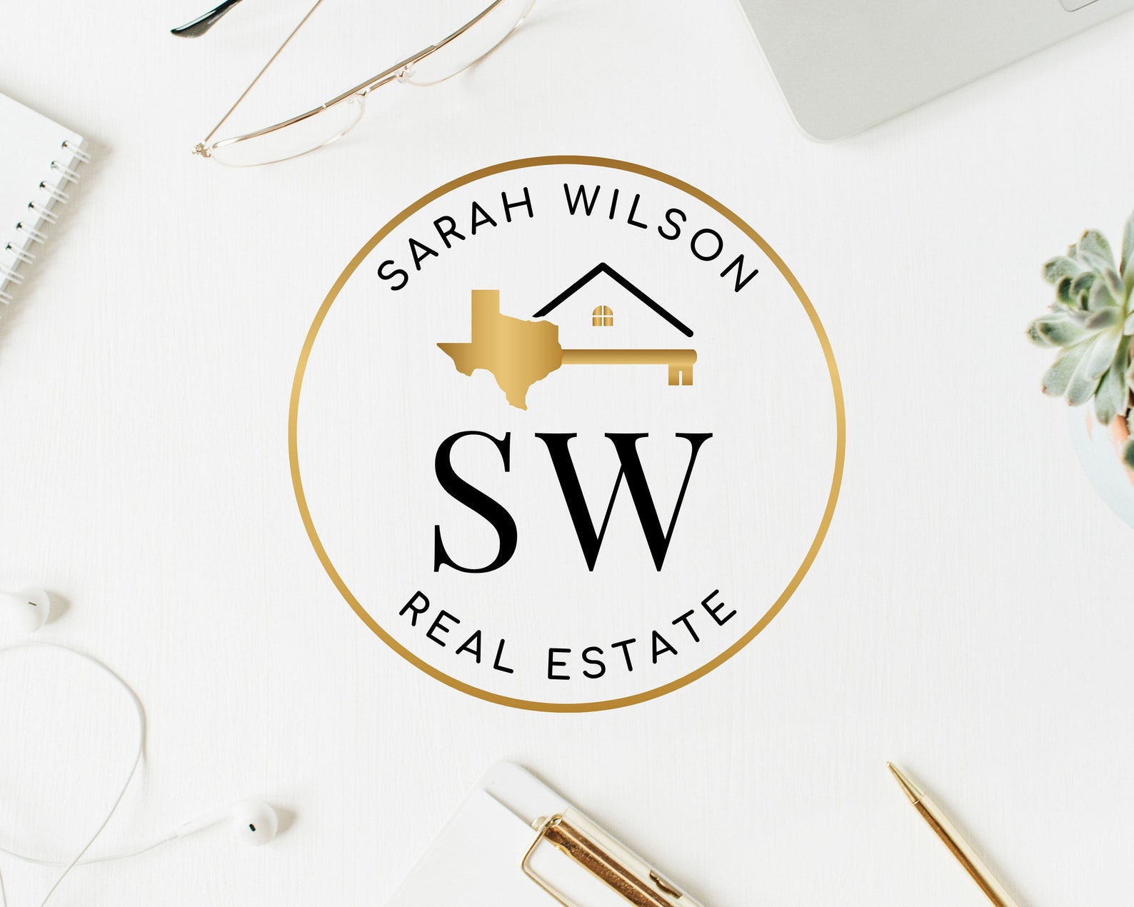 Texas Real Estate Logo Design - Premade Logo for Real Texas Estate ...