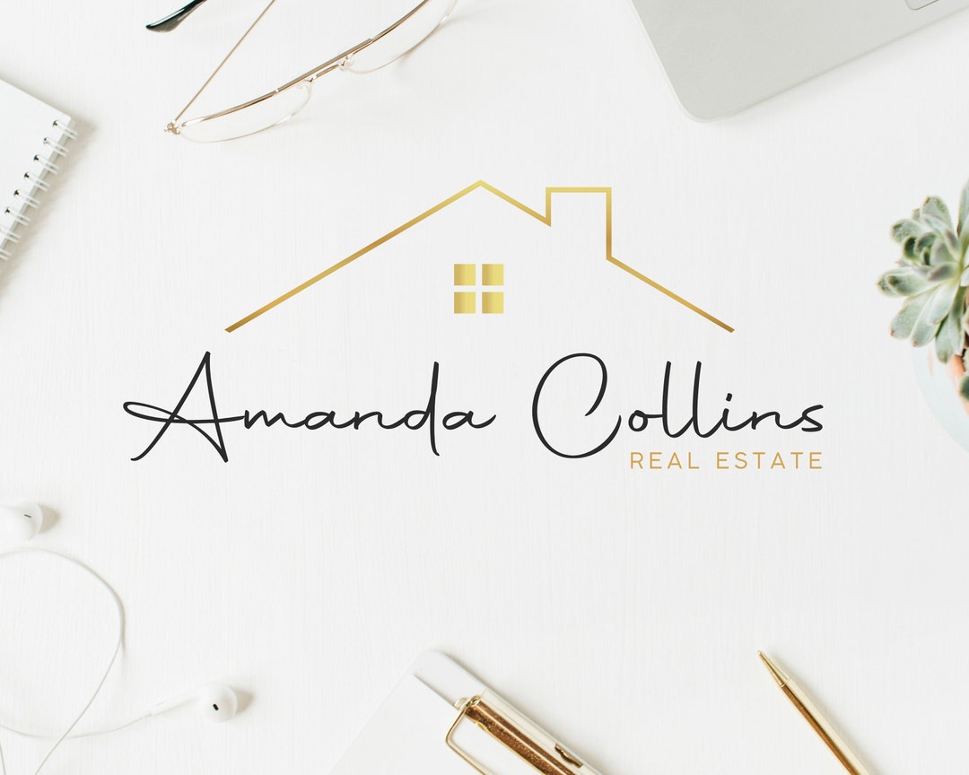 Premade Logo Design for Real Estate Agents - I Will Personalize These ...