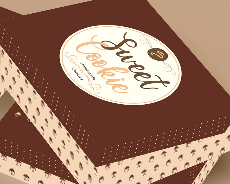 Sweet Cookie Logo Bakery Logo Candy Logo Cookie Logo Cake - Etsy