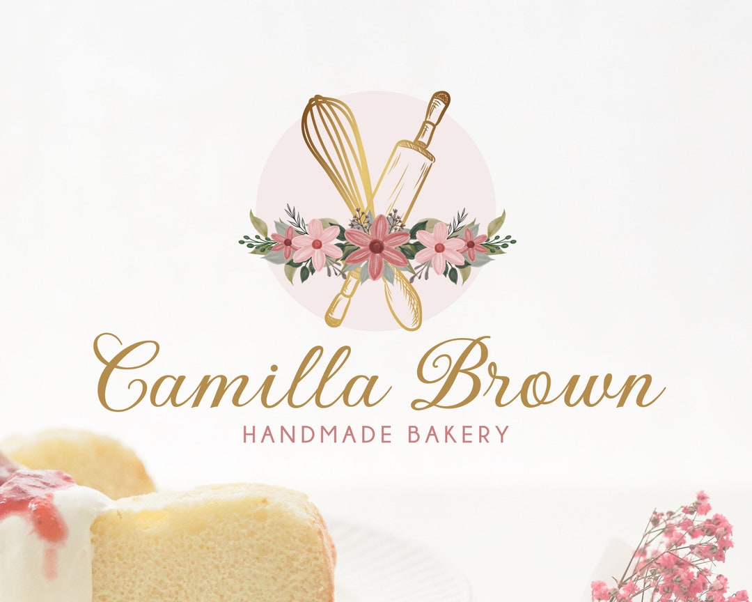 Premade Logo Design for Chefs - I Will Customize This Logo for You ...