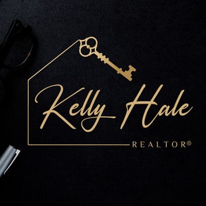 REALTOR Gold Signature Logo Design - Real Estate Logo, Submark Logo and ...