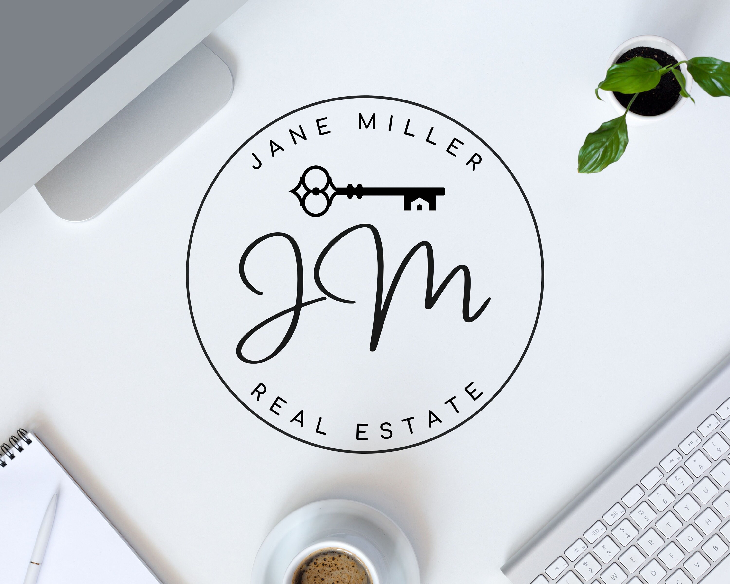 Signature REAL ESTATE LOGO Design Branding for Real Estate | Etsy