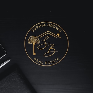 Tree House Premade Logo, Real Estate Agent Branding, Realtor Logo, Real ...