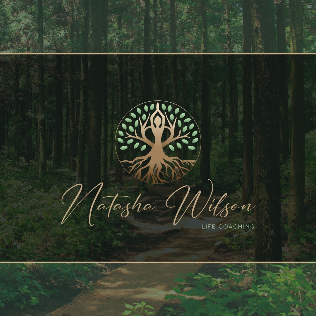 Wellness Life Coach Logo, Yoga Tree Logo, Psychology Logo, Tree of Life ...