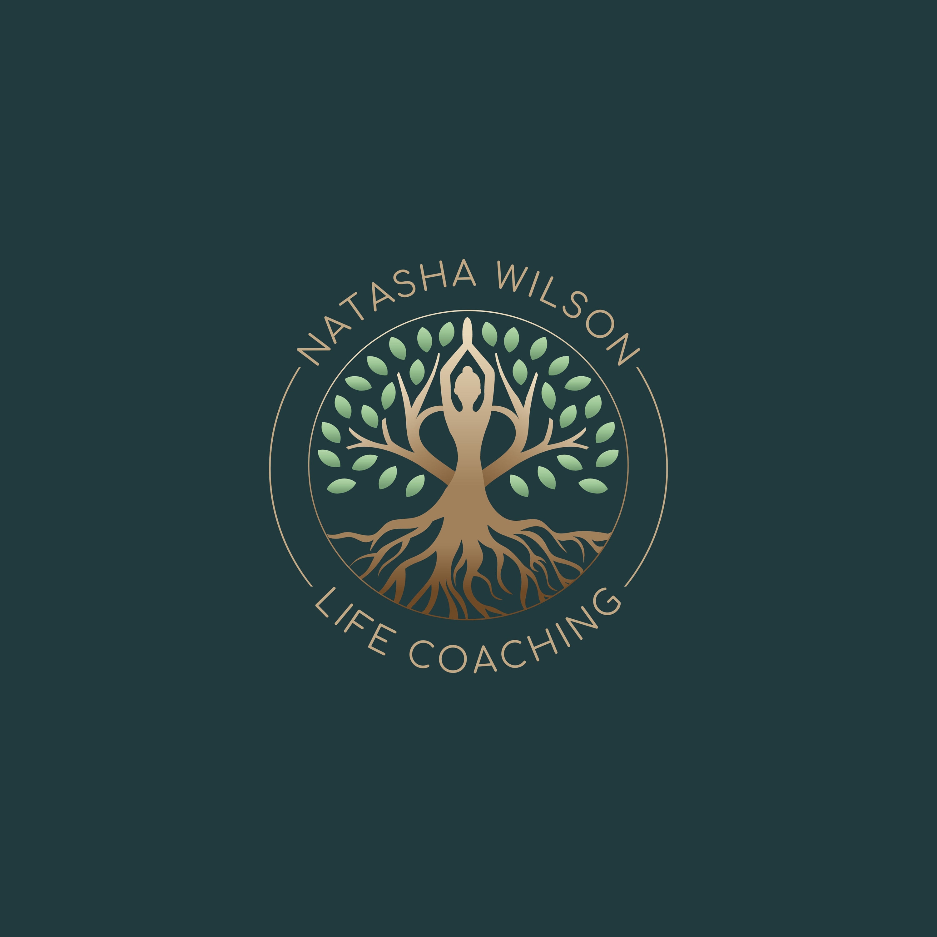 Wellness Life Coach Logo, Yoga Tree Logo, Psychology Logo, Tree of Life ...