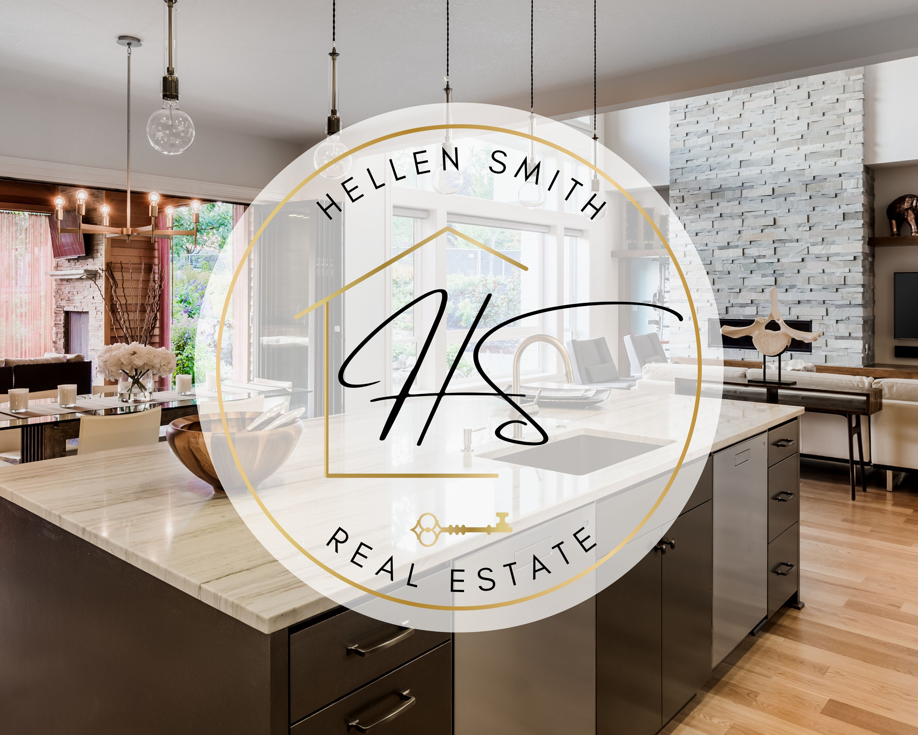 DIY Real Estate Watermark Badges Stamps Editable Canva - Etsy