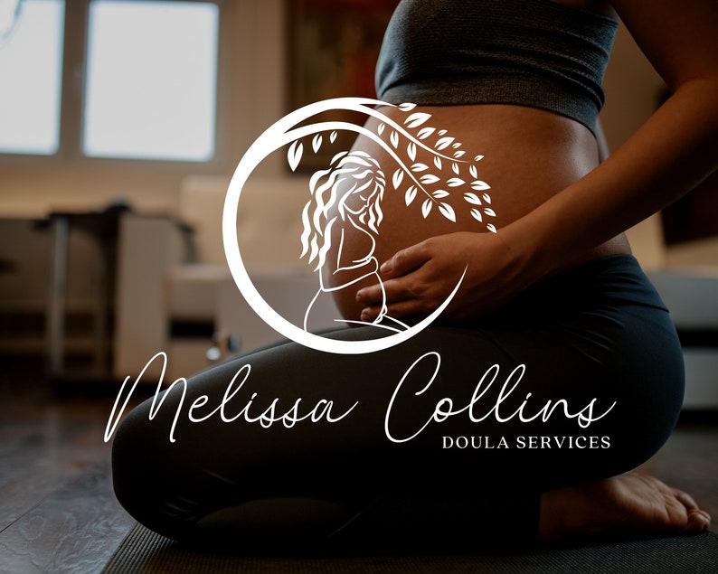 DIY Doula Logo Design Nature Circle of Life DIY Logo - Etsy