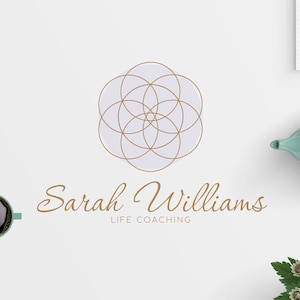 Mandala Flower of Life Logo Design, Sacred Geometry, Geometric Art ...