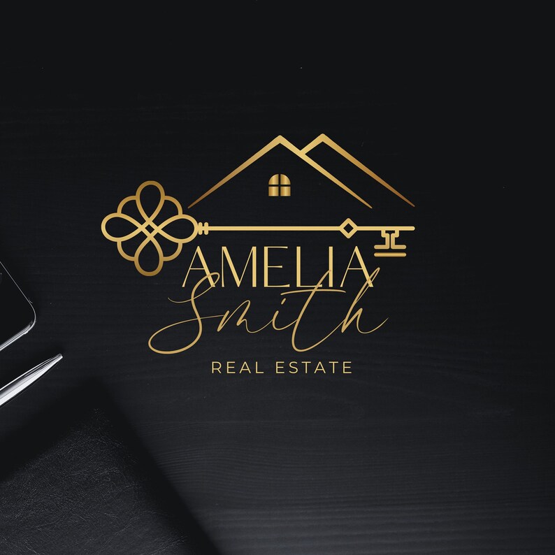 Real Estate Logo Design, Realtor Logo, Realtor Branding, Luxury House ...