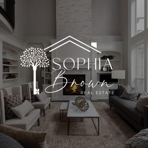 Tree House Premade Logo, Real Estate Agent Branding, Realtor Logo, Real ...