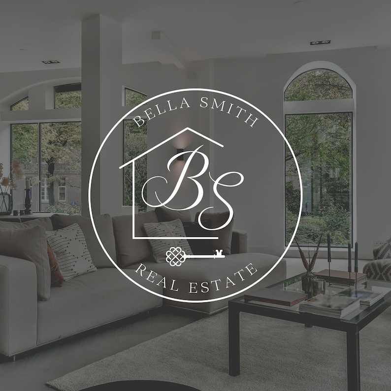 Real Estate Premade Logo, Real Estate Agent Logo, Realtor Logo, Real ...