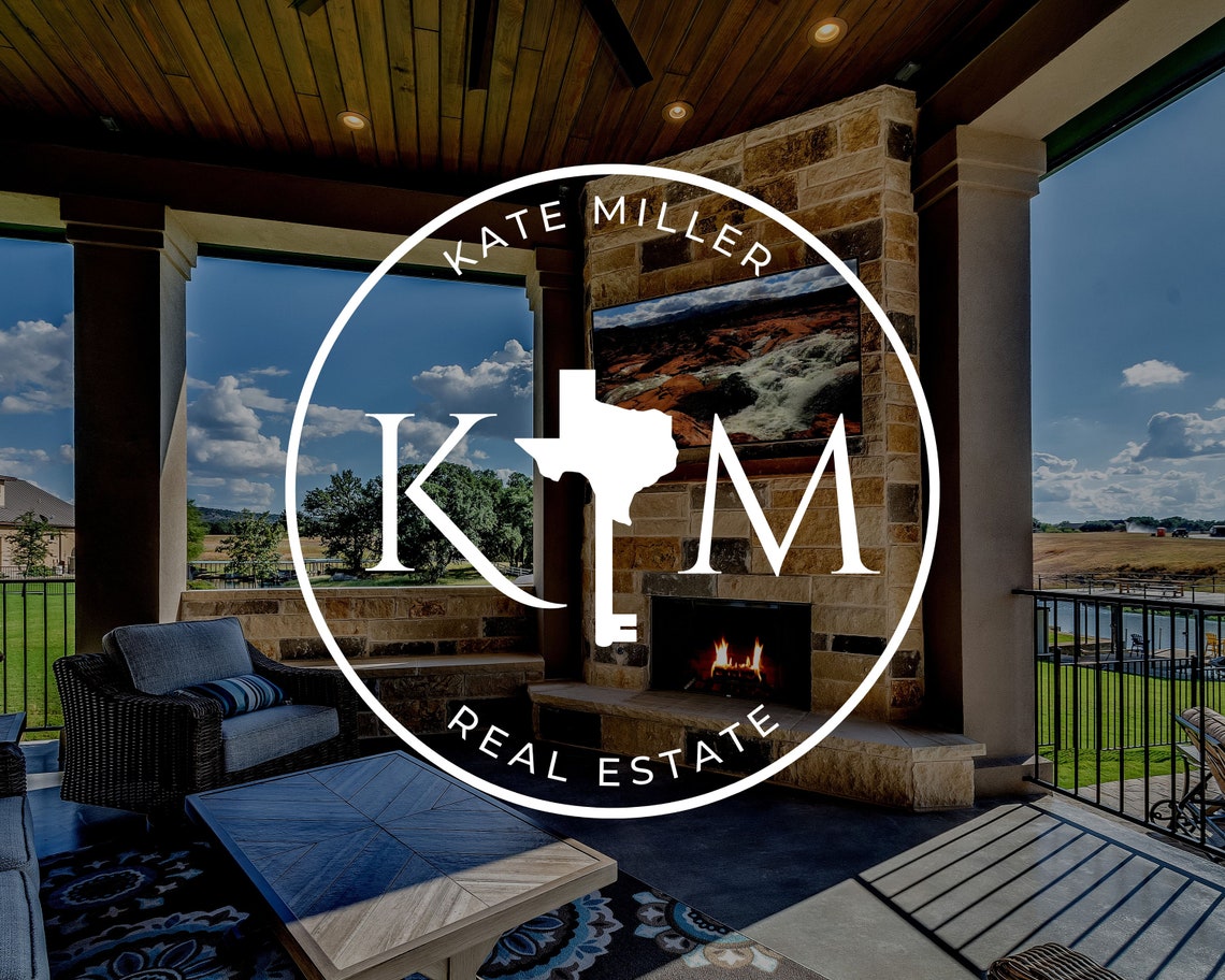 Texas Real Estate Logo Design. Texas Broker Logo is a House Signature ...