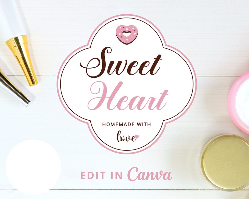 Editable Logo Design DIY Edit Yourself Template Made in - Etsy