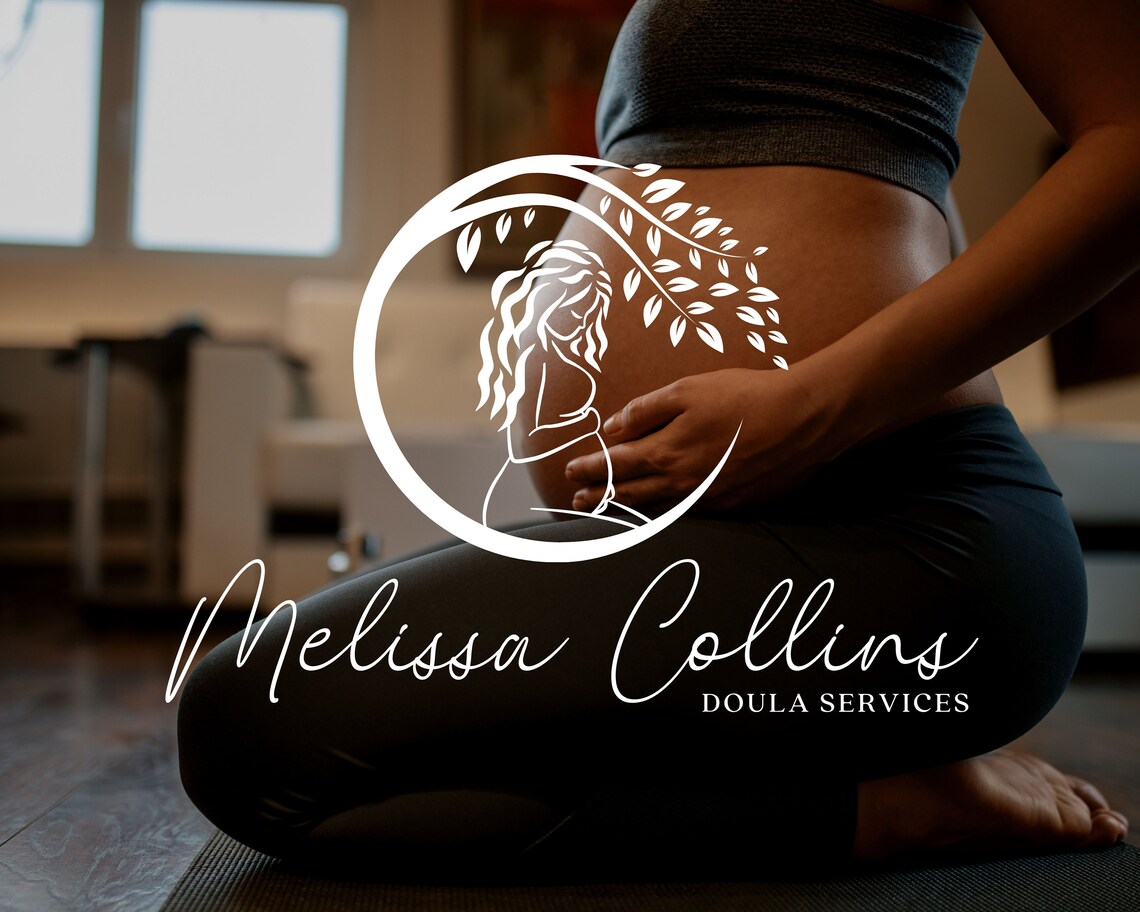 Premade Logo Design, Midwife Logo, Hebamme, Midwifery, Pregnancy Logo ...