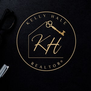 REALTOR Gold Signature Logo Design - Real Estate Logo, Submark Logo and ...