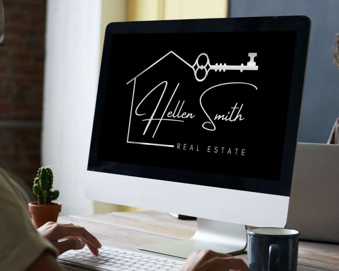 Premade Real Estate Logo - SILVER Realtor - Logo, Submark and ...