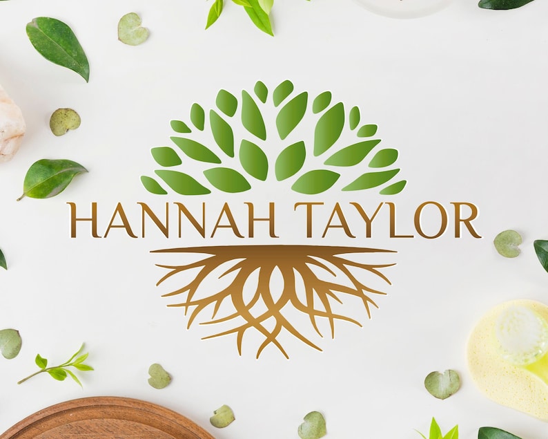 Tree Logo, Organic Logo, Green Logo, Spa Logo, Wellness, Coaching Logo ...