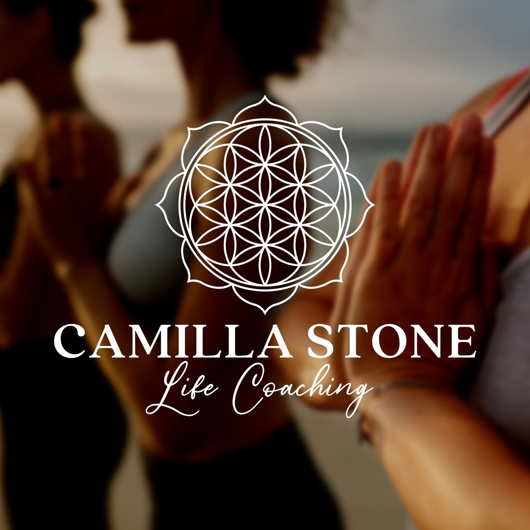 Premade Flower of Life Mandala Logo Design, Sacred Geometry Logo, Seed ...
