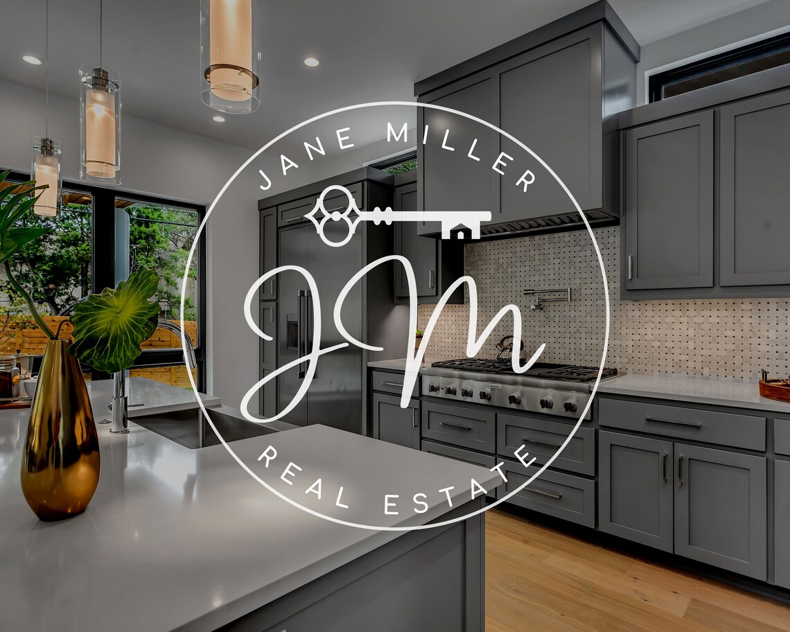 Signature REAL ESTATE LOGO Design Branding for Real Estate | Etsy