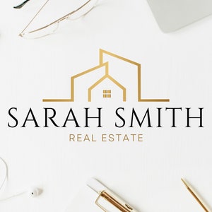 Modern Real Estate Logo Design - Premium Full Set: Logo + Sublogo ...