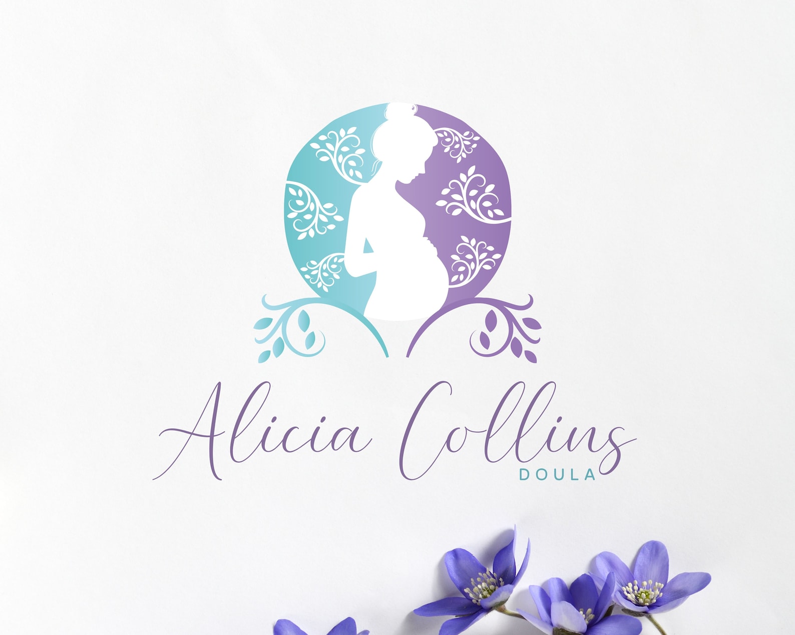 Doula Logo Design, Feminine Logo, Birth-doula Logo, Doula PNG, SVG, PDF ...