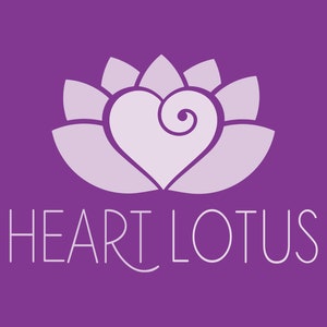 Heart Lotus Logo Design, Lotus Logo, Coaching Logo, Premade Logo ...
