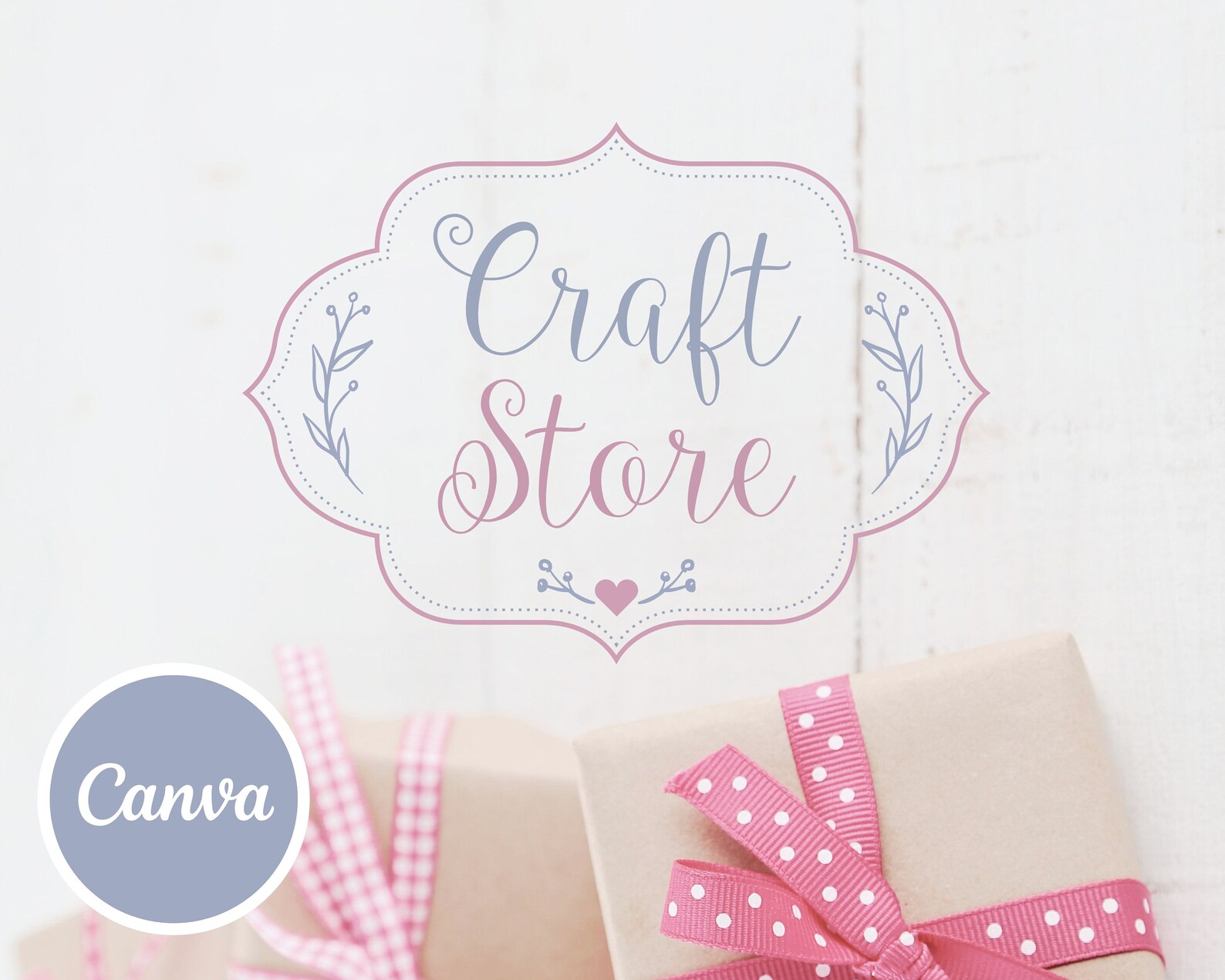 Vintage Logo Design Craft Logo Store Logo Badge Logo - Etsy
