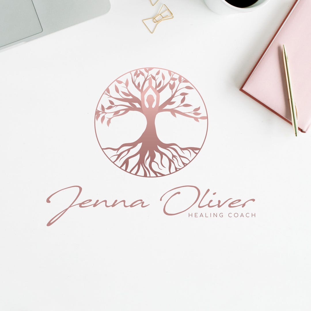 Tree of Life Premade Logo, Wellness Logo Design, Life Coaching Logo ...